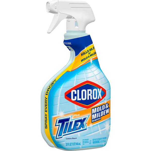 Clorox Plus Tilex 32 oz. Mold and Mildew Remover and Stain Cleaner with ...