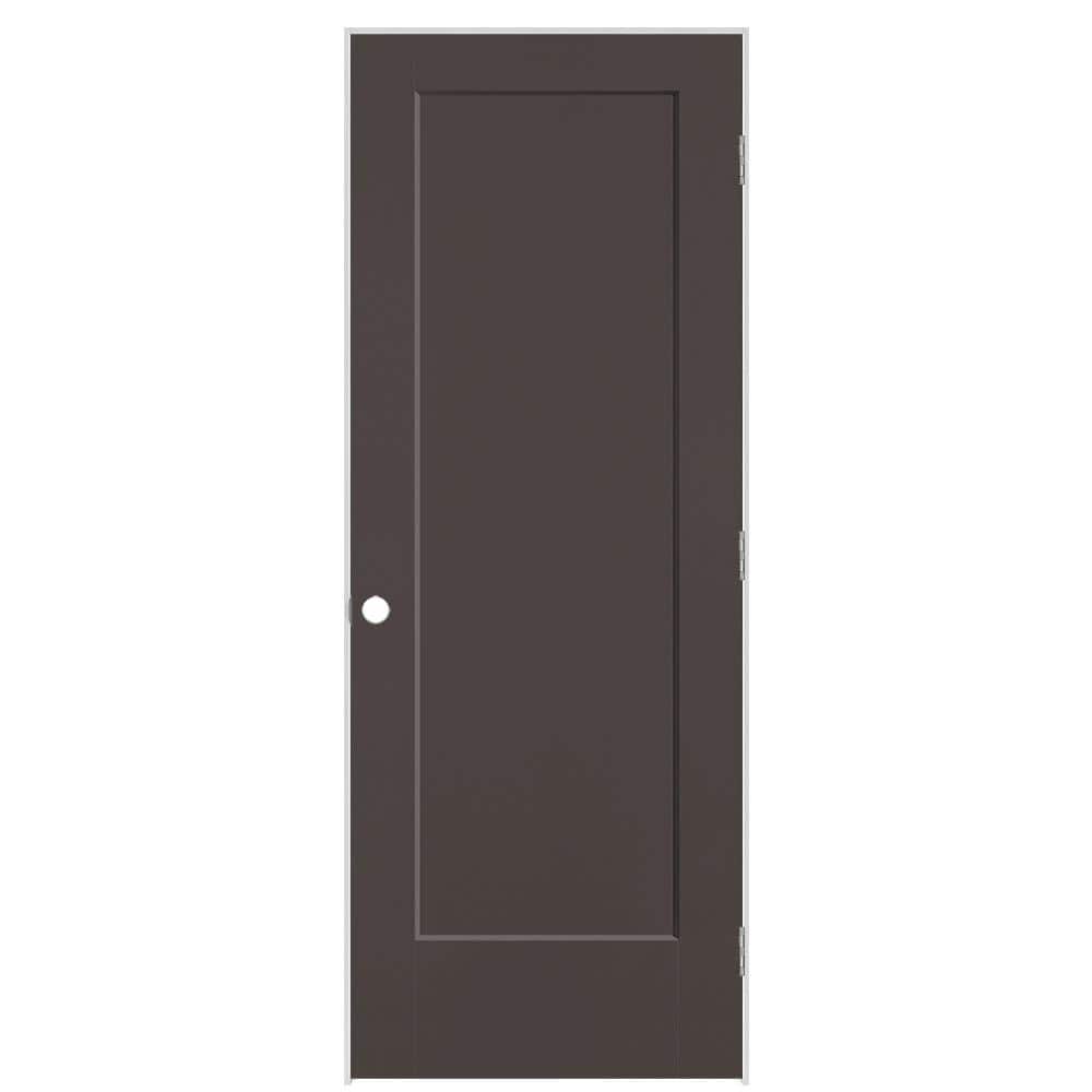 Masonite 30 in. x 80 in. 1-Panel Lincoln Park Left-Hand Hollow Core ...