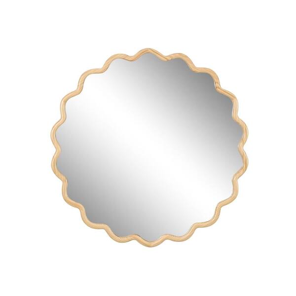 PRIMROSE CARNATION LLC Natural 36 in W x 36 in. H Rectangle Wood Framed ...
