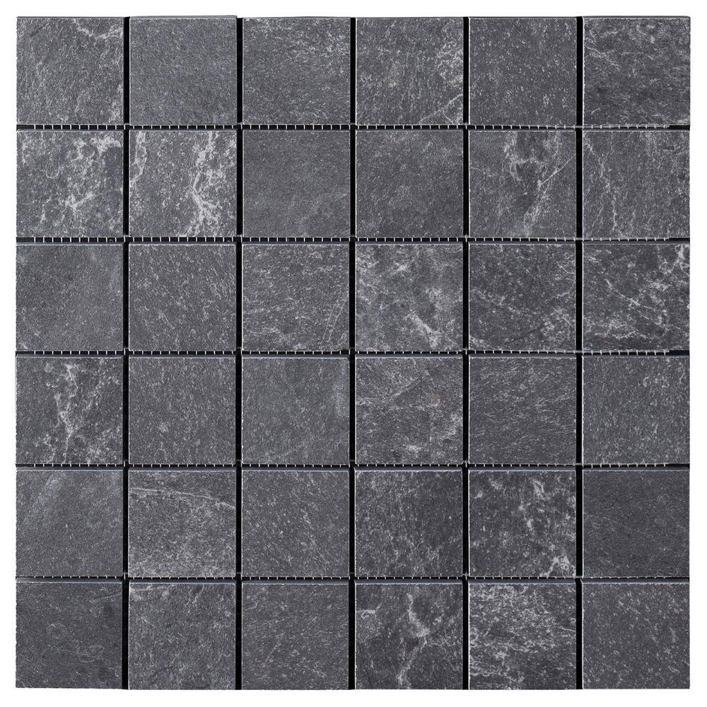 Ivy Hill Tile LithoTech Graphite Gray 3.93 in. x 0.35 in. Matte ...