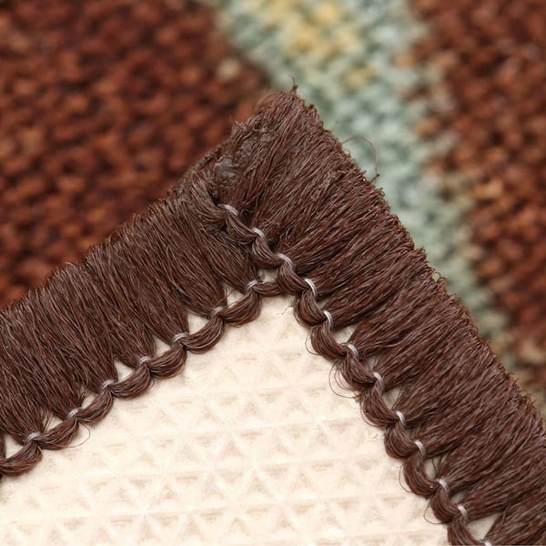 Dark Brown Leather 3x5 Rugs