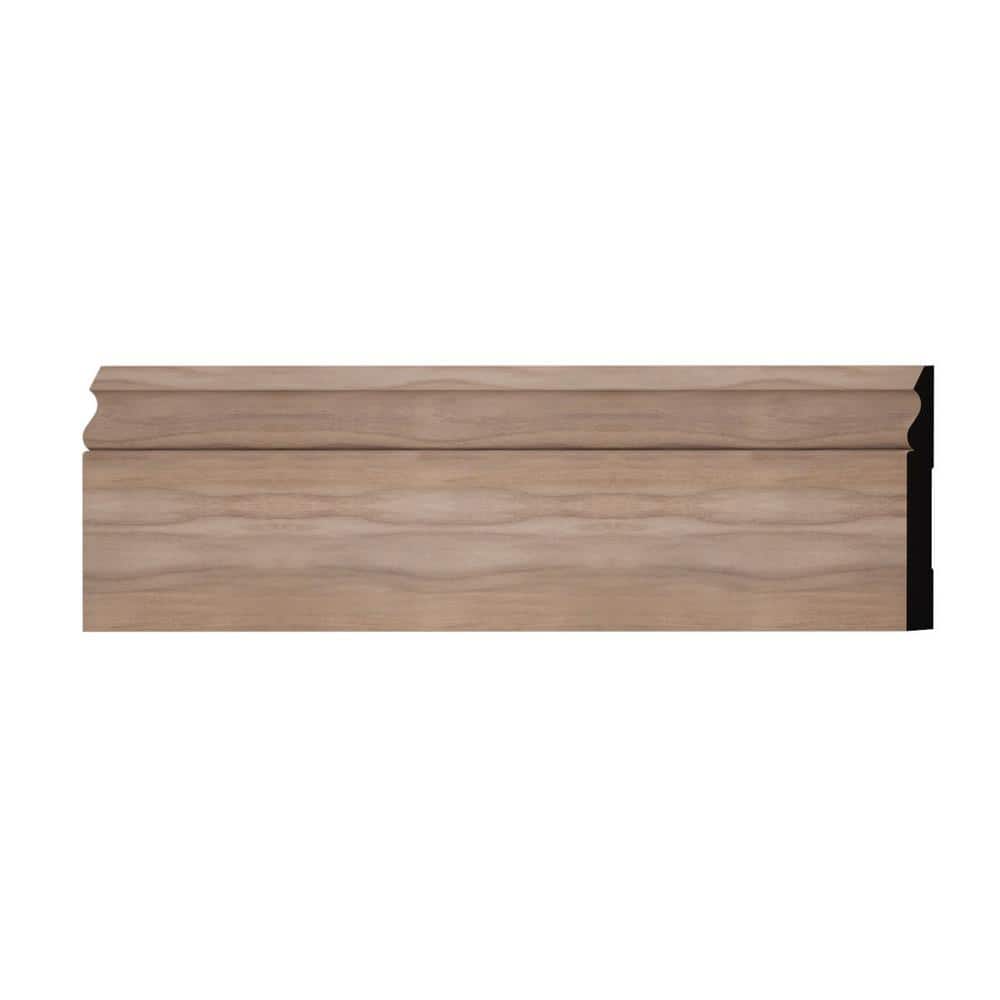 Ekena Millwork WM217 0.56 in. D x 5.25 in. W x 6 in. L Wood (Walnut ...
