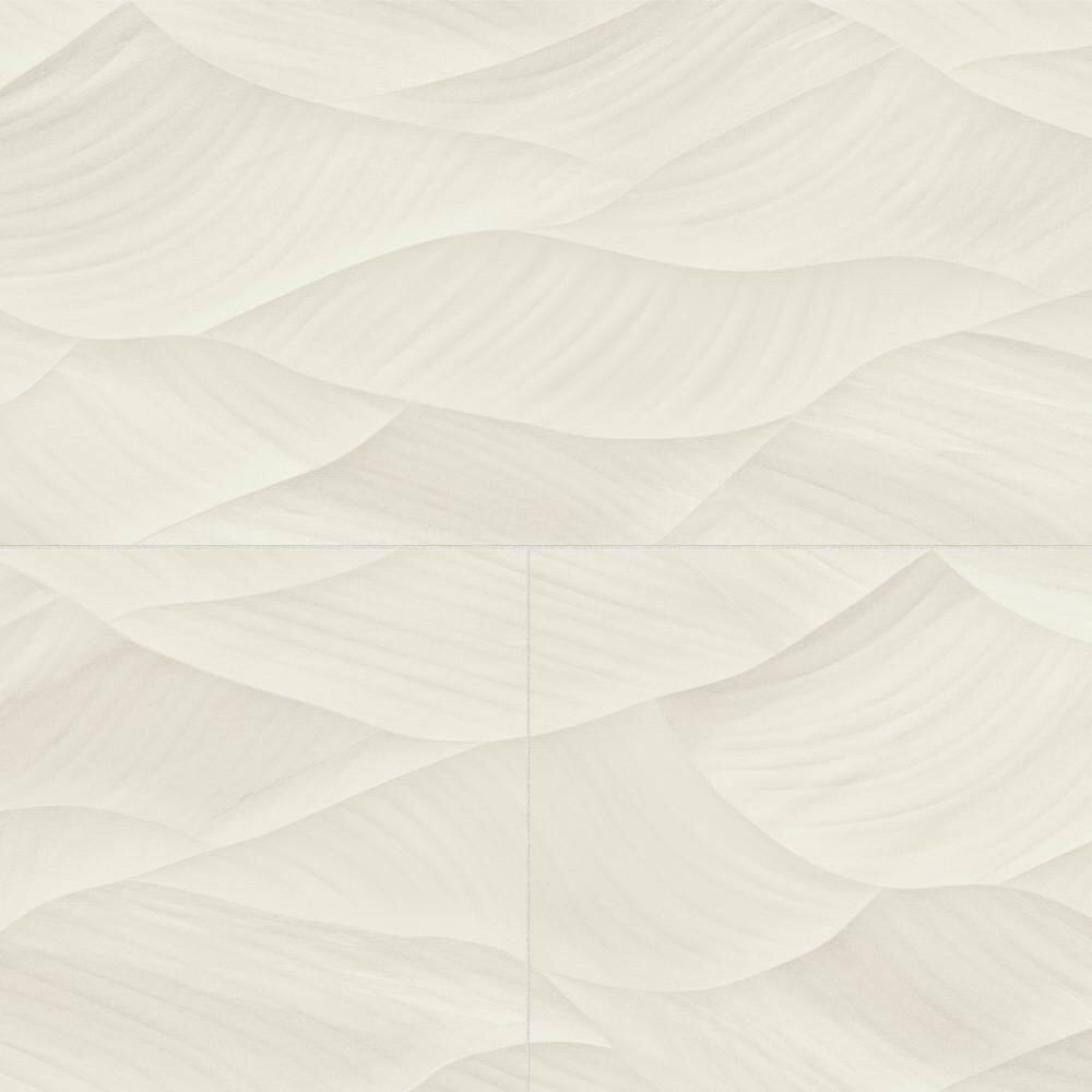 Merola Tile Biomim Concept Sand 12 in. x 35 in. Ceramic Wall Tile (11. ...