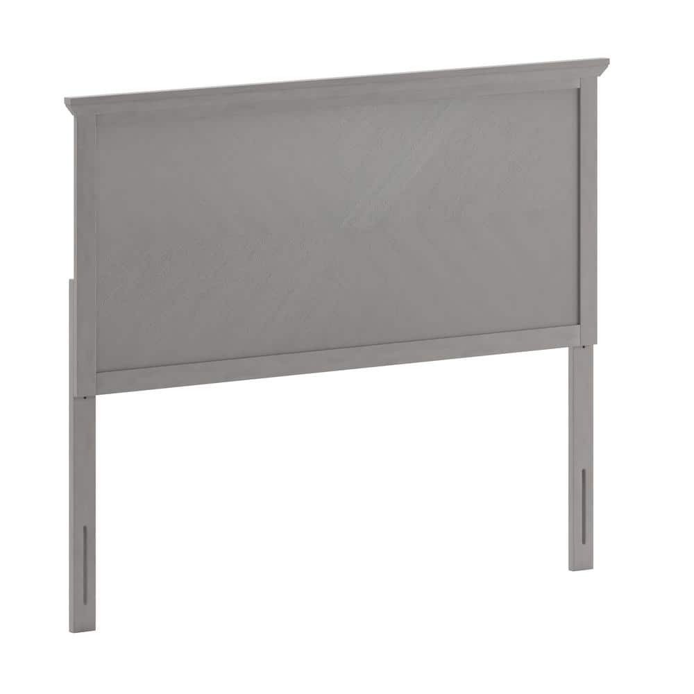 TAYLOR + LOGAN Gray Wash Full Headboard HE-518795-TAYLH - The Home Depot