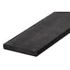 BestPLUS 2 in. x 10 in. x 8 ft. Black Recycled Plastic Edging Lumber G ...