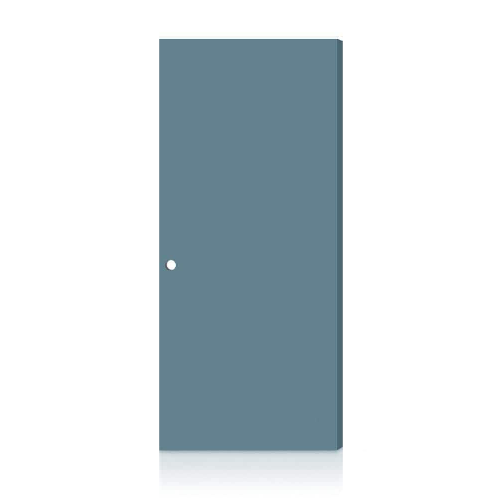 CALHOME Fire-Rated Flush Panel 30 in. x 80 in. Right-Hand/Inswing ...