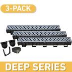 RELN Storm Drain Deep Series 5 in. W x 5.25 in. D x 39.4 in. L Channel ...