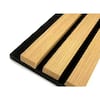 Ejoy SAMPLE 10 in. x 6 in x 0.8 in. Acoustic Vinyl Wall Cladding Siding Board in Light Cold Oak ...
