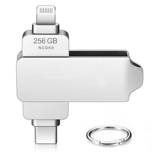 Yichuhaoxi Apple MFi Certified 128GB Flash Drive for iPhone Thumb Drive ...