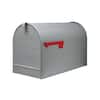 Architectural Mailboxes Stanley Gray, Extra Large, Steel, Post Mount ...