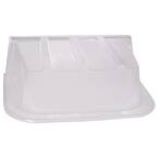 SHAPE PRODUCTS 50 in. W x 36 in. D x 60 in. H Block-Tex Fiberglass ...