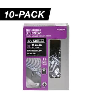 Reviews for Everbilt 10-Pack #8 x 3/4 in. Phillips Drive Truss Head Lath Self-Drilling Screw (10 ...