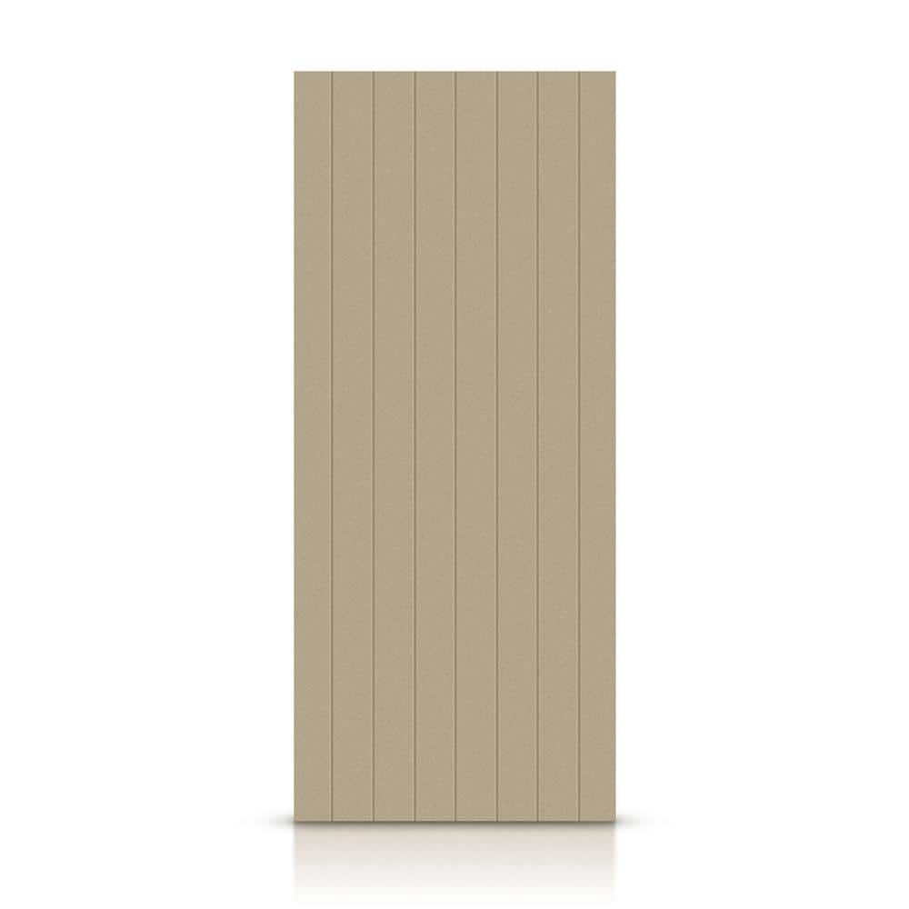 CALHOME 36 in. x 96 in. Hollow Core Unfinished Composite MDF Interior ...