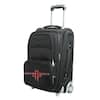 Denco NBA Houston Rockets 21 in. Black Carry-On Rolling Softside ...