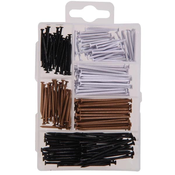Hillman Flat Head Smooth Small Panel Nails Assorted Kit (.409 lbs ...