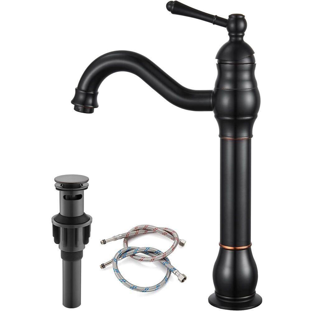 PICTURESQUE CENDU LLC Single Handle Single Hole Bathroom Faucet with ...