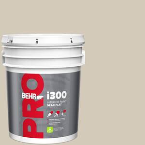 BEHR PRO 5 gal. Designer Collection #DC-010 Even Better Beige Eggshell ...