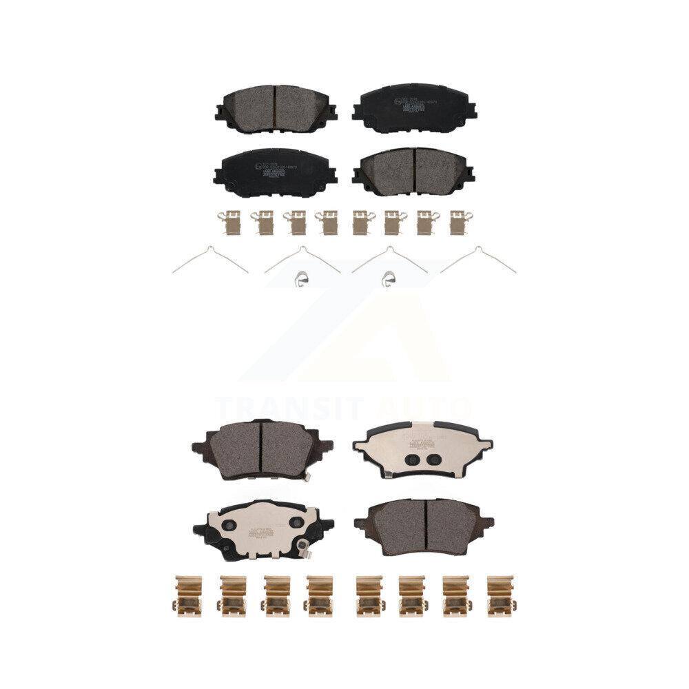 TEC Front Rear Ceramic Brake Pads Kit For Toyota C-HR KTC-100769 KTC ...