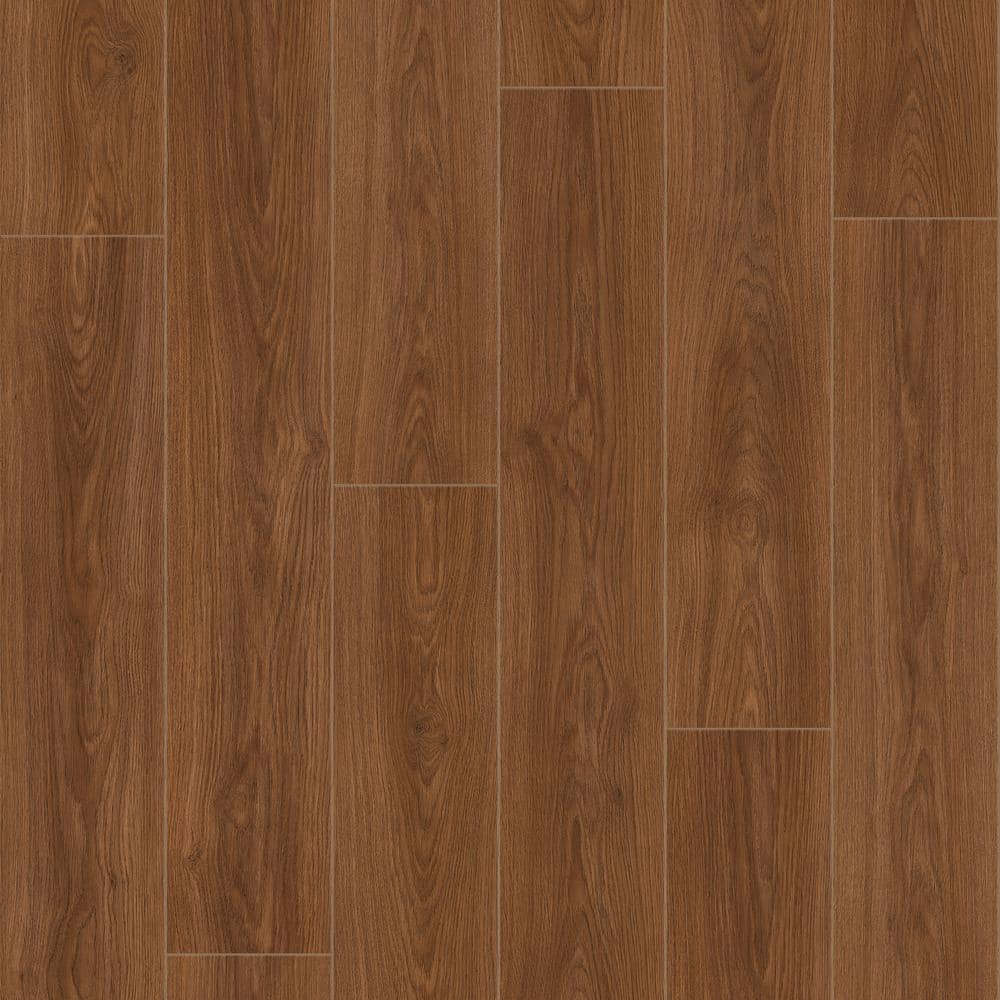 Lifeproof Sutton Place Oak 14 mm T x 8 in. W Waterproof Laminate Wood ...