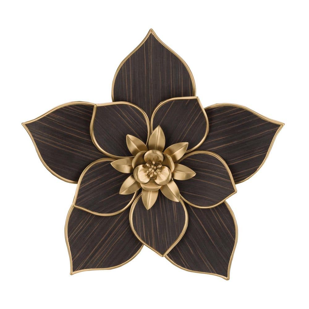 Regal Art & Gift Woodland Flower Wall Decor-Black 13952 - The Home Depot