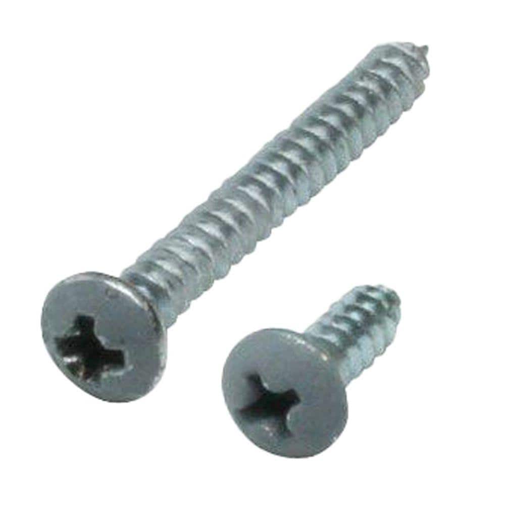 Everbilt #12 x 1-1/4 in. and #10 x 3/4 in. Phillips Pan Drywall Screw ...