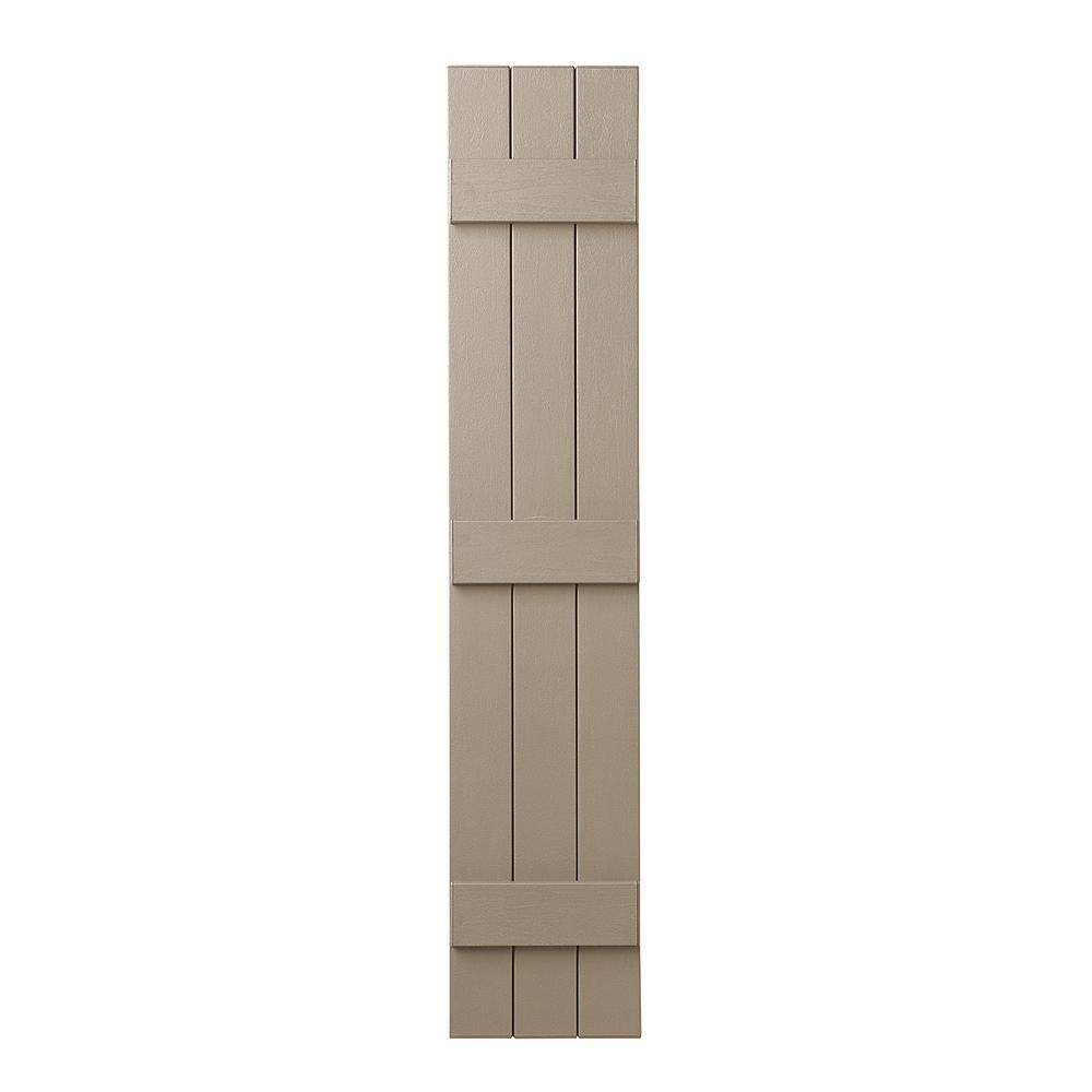 Ply Gem 11 in. x 63 in. Polypropylene Plastic 3-Board Closed Board and ...