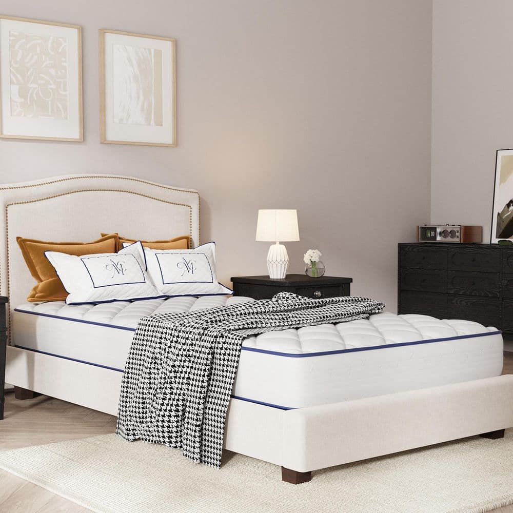 Reviews for Avenco Full Medium Firm Hybrid Comfort Foam 6 in. Bed-in-a ...