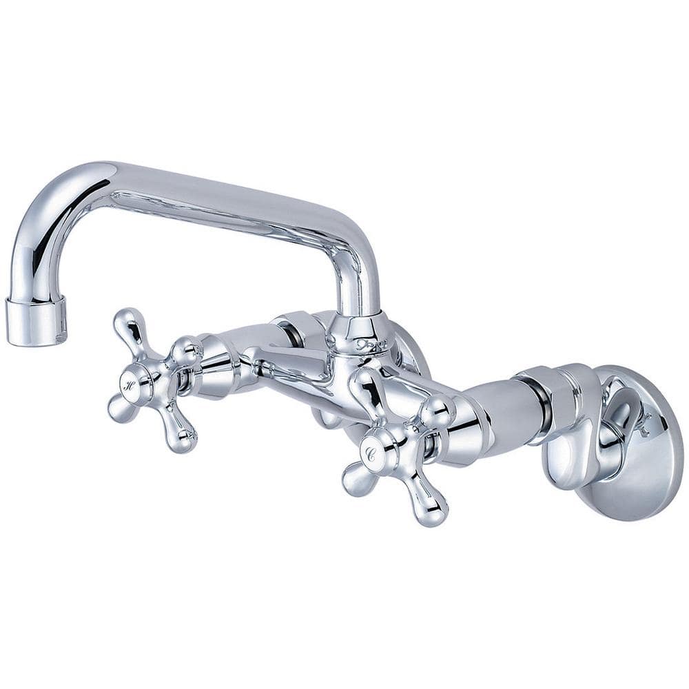Olympia Faucets Premium Single-Handle Standard Kitchen Faucet with ...