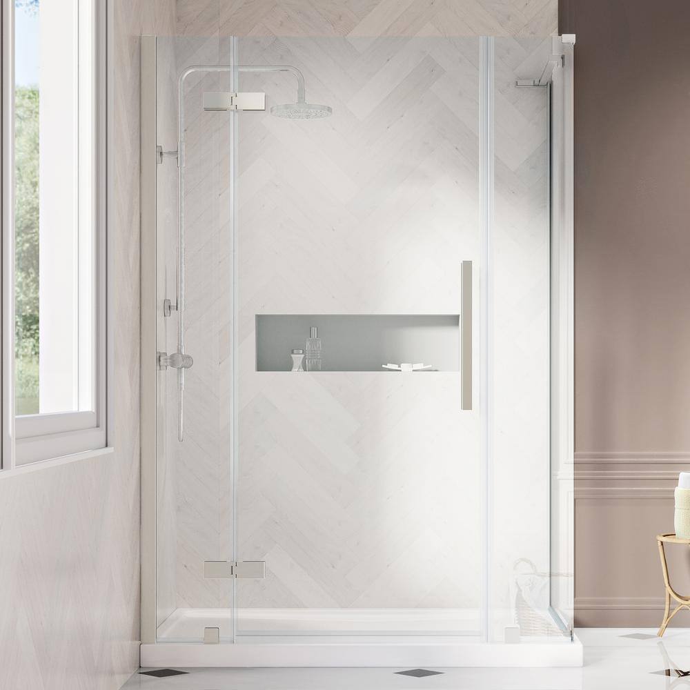 OVE Decors Tampa 48 in. L x 34 in. W x 75 in. H Corner Shower Kit w ...