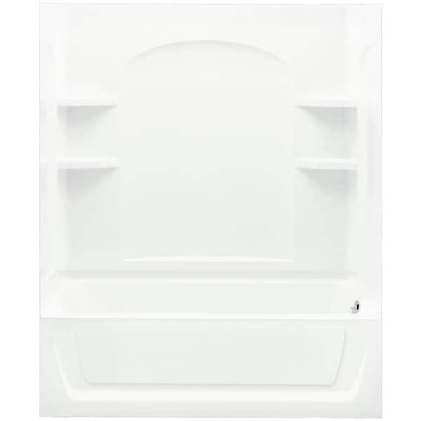 STERLING Ensemble 32 in. x 60 in. x 74 in. Bath and Shower Kit with ...