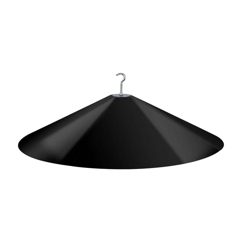 Justincity 24 in. Non-Electric Squirrel Guard Baffle for Bird Feeder ...