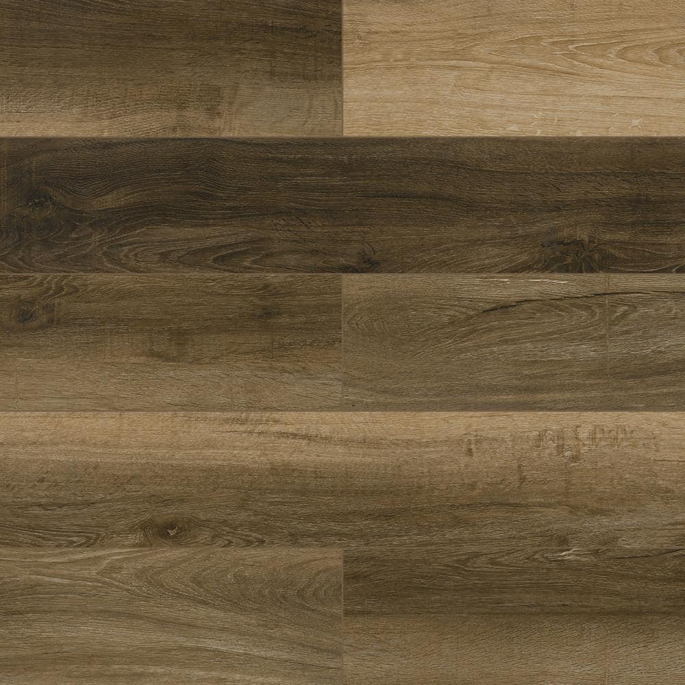 DOTFLOOR Take Home Sample Yellowtail Leaf Waterproof Hybrid Resilient ...