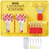 VEVOR Lockout Tagout Station 26 Pcs Electrical Safety Lock Set Includes ...