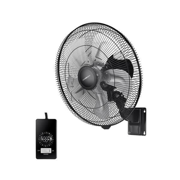 Reviews for Aoibox 18 in. 5 Speed Settings Metal Wall Mount Fan in ...