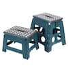 Anvil 2PK ANVIL 8.5 IN. & 12.5 IN. FOLDING STEP STOOLS 59515 - The Home ...