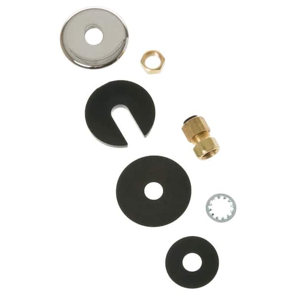 GE Single Handle Water Filtration Beverage Faucet in Chrome for ...