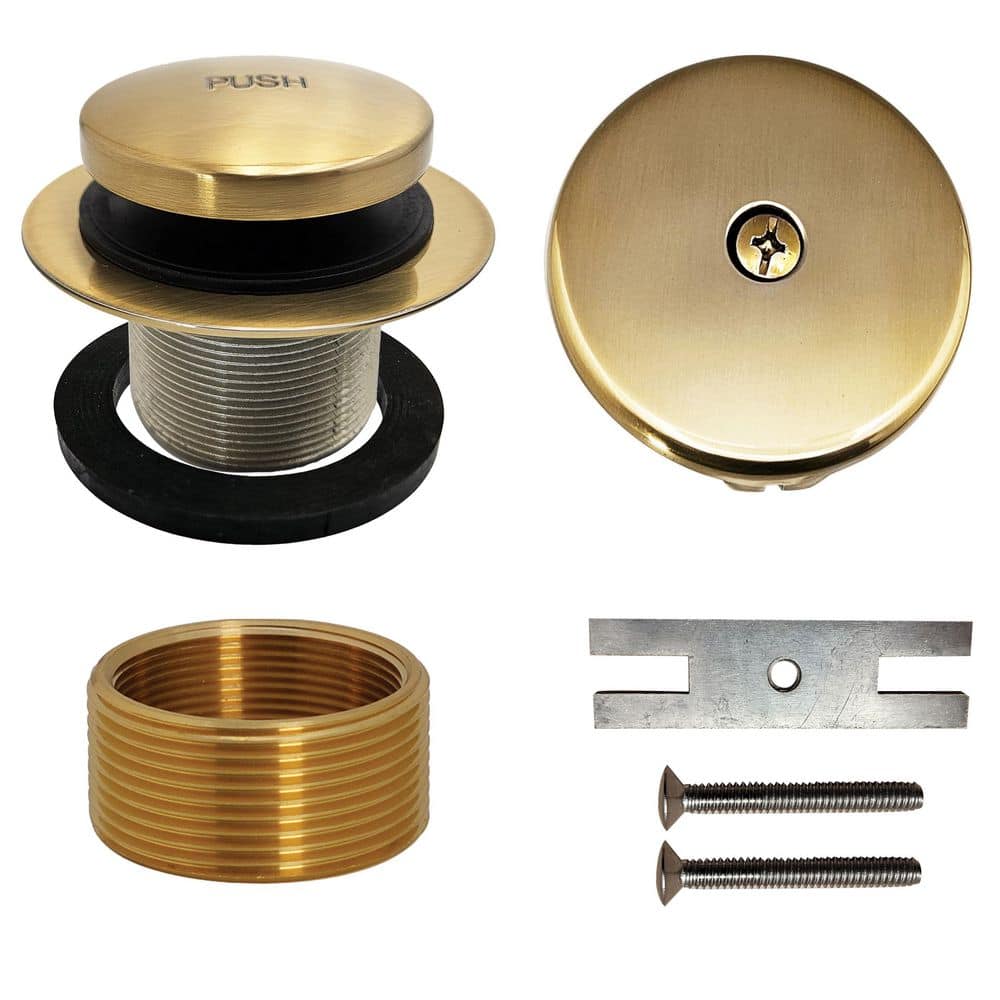 Reviews for Westbrass Universal Tip-Toe Bathtub Drain Trim Kit with 1-1 ...
