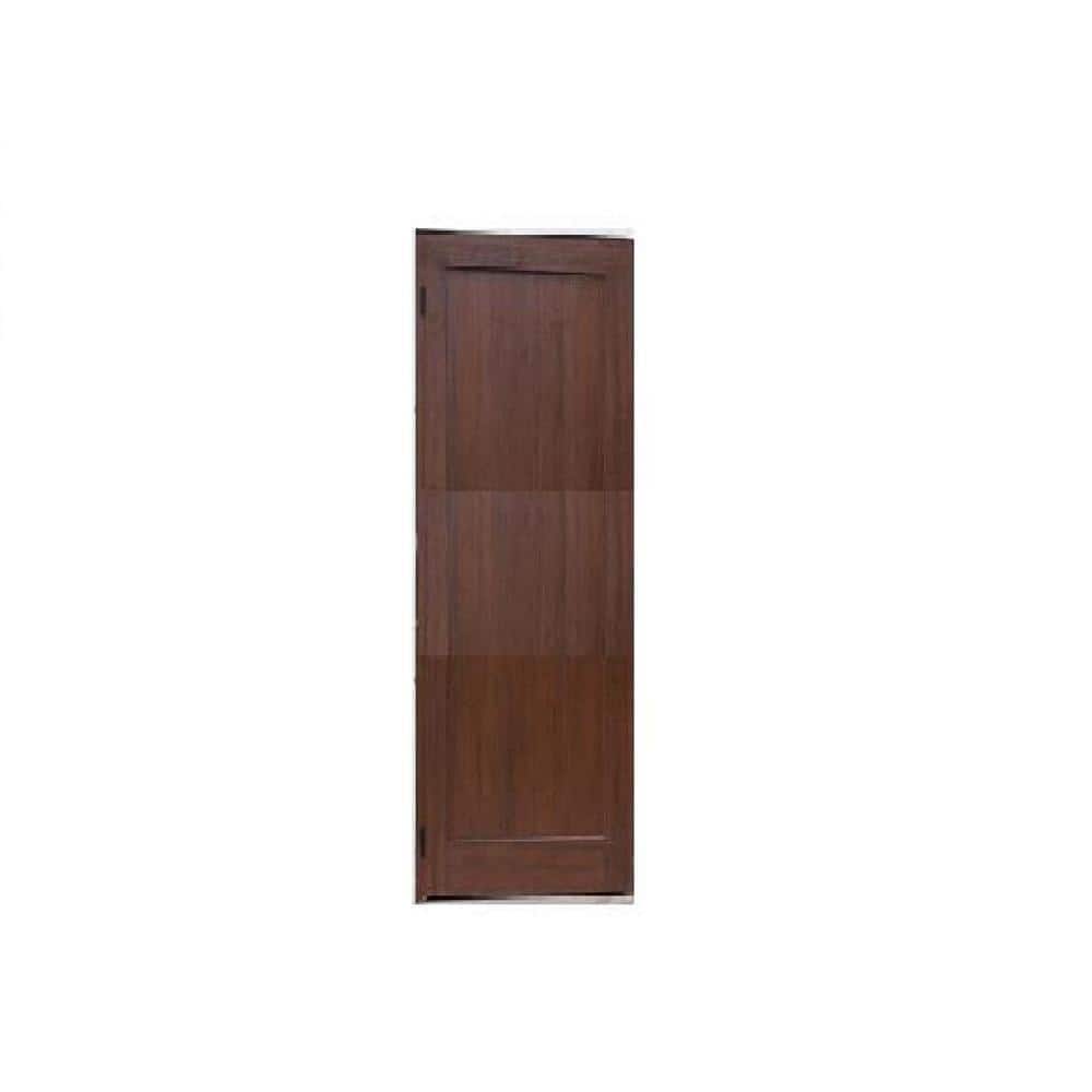 Air Master Windows and Doors 38 in. x 80 in. Titan Wood Flush Painted ...