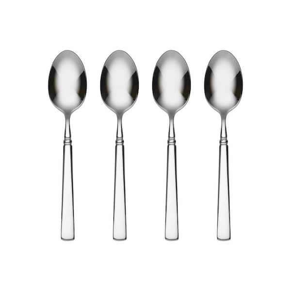 Oneida Easton One Silver 18/10-Stainless Steel Teaspoon Set (Set of 4 ...