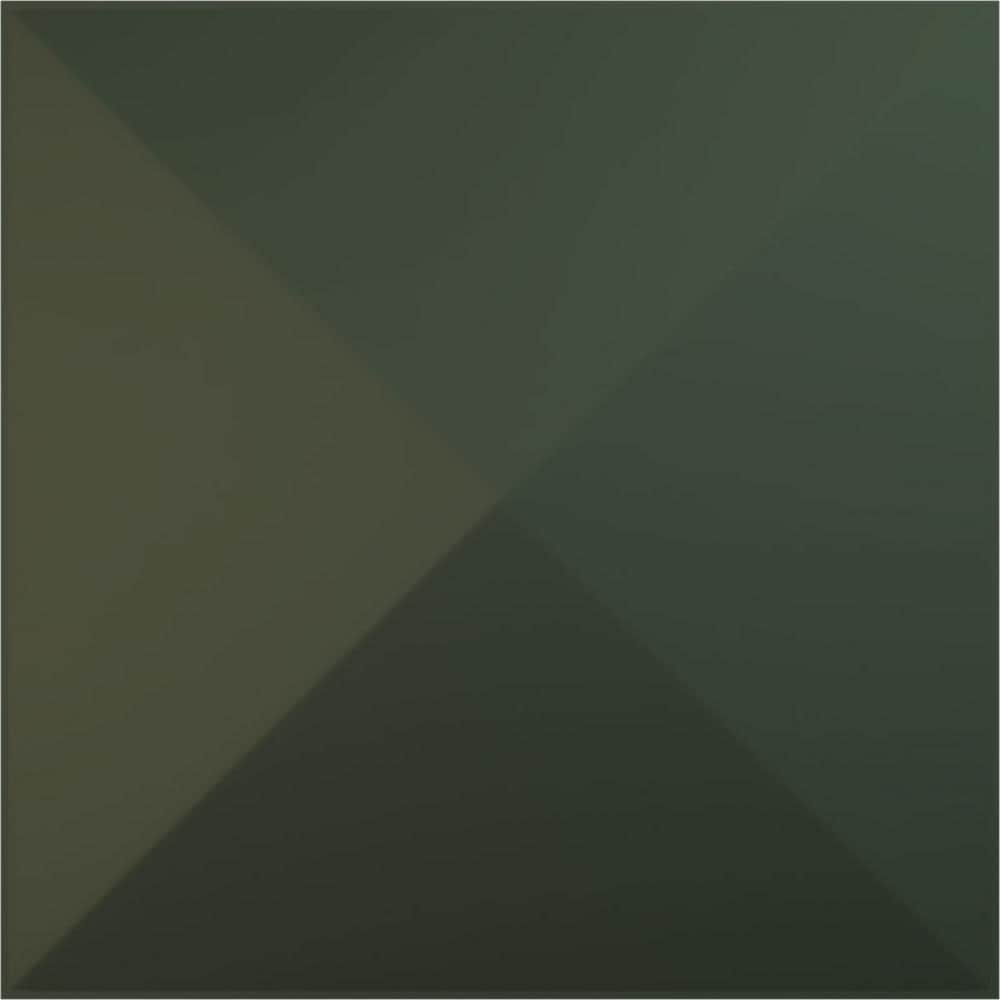 Ekena Millwork 11-7/8 in. W x 11-7/8 in. H Sellek EnduraWall Decorative ...