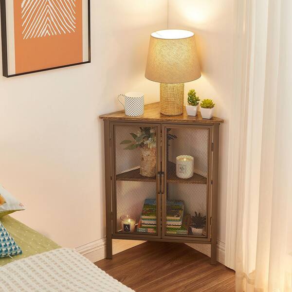 Corner display table store