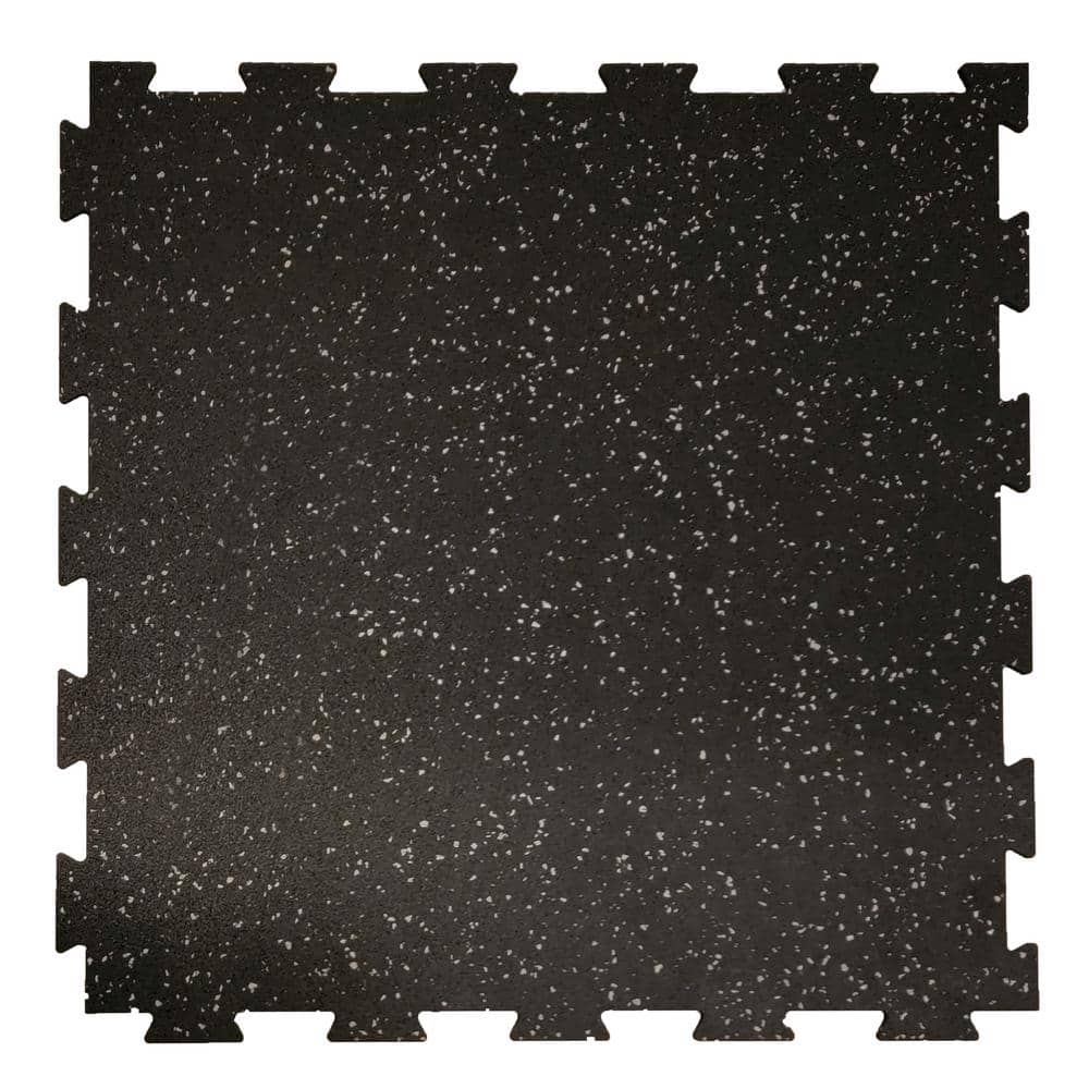RUBBER KING Pro Series Grey/Beige - DDC 6 mm 24 in. W x 24 in. L ...