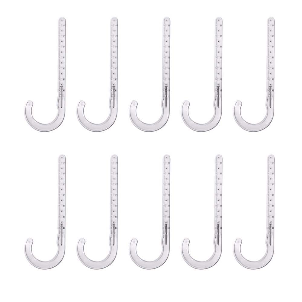 PLUMBFLEX 4 in. PEX Tubing J-Hook Hanger with Nails, Isolates Pipe and ...