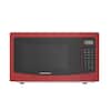 Frigidaire 20 in. Wide 1.1 cu. ft. Stainless Steel Microwave in Red ...