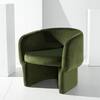 SAFAVIEH Kellyanne Forest Green Accent Chair SFV5023D - The Home Depot