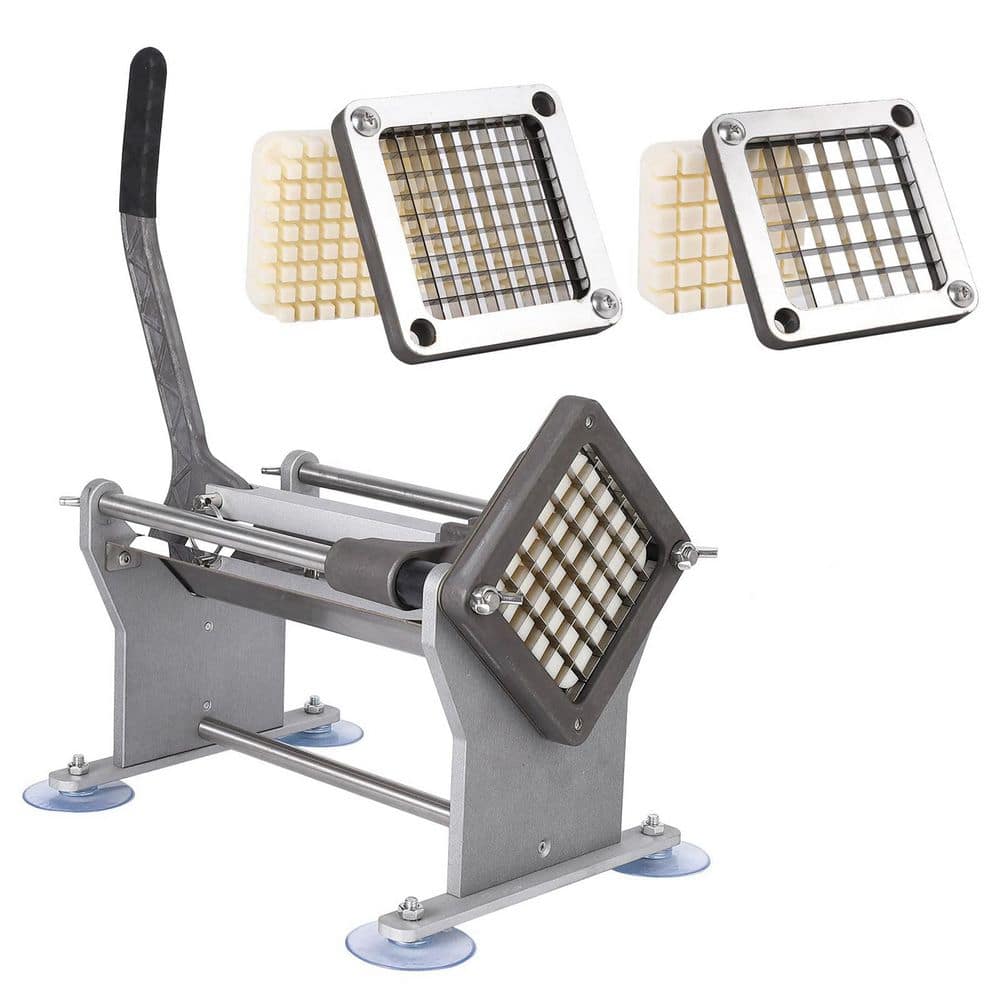 Garvee Commercial French Fry Cutter, Vegetable Fruit Chopper with 1/2 ...