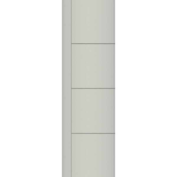 JELD-WEN 24 in. x 80 in. Solid Core Fog Composite Interior Door Slab ...