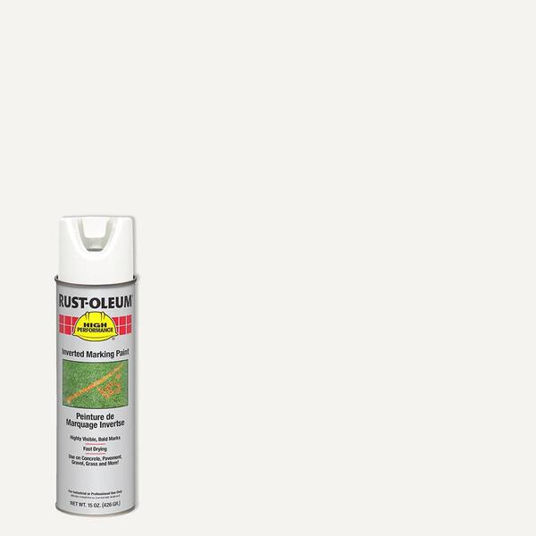 Rust-Oleum 15 oz. V2300 White Inverted Striping Spray Paint (Case of 6 ...