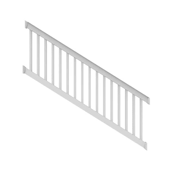 RDI Finyl Line 8 ft. x 36 in. H 28-Degree to 38-Degree White T-Top ...