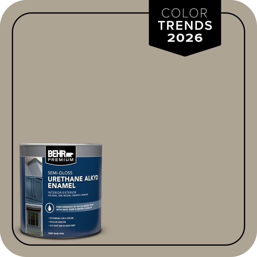 BEHR PREMIUM 1 qt. Home Decorators Collection #HDC-NT-14 Smoked Tan ...